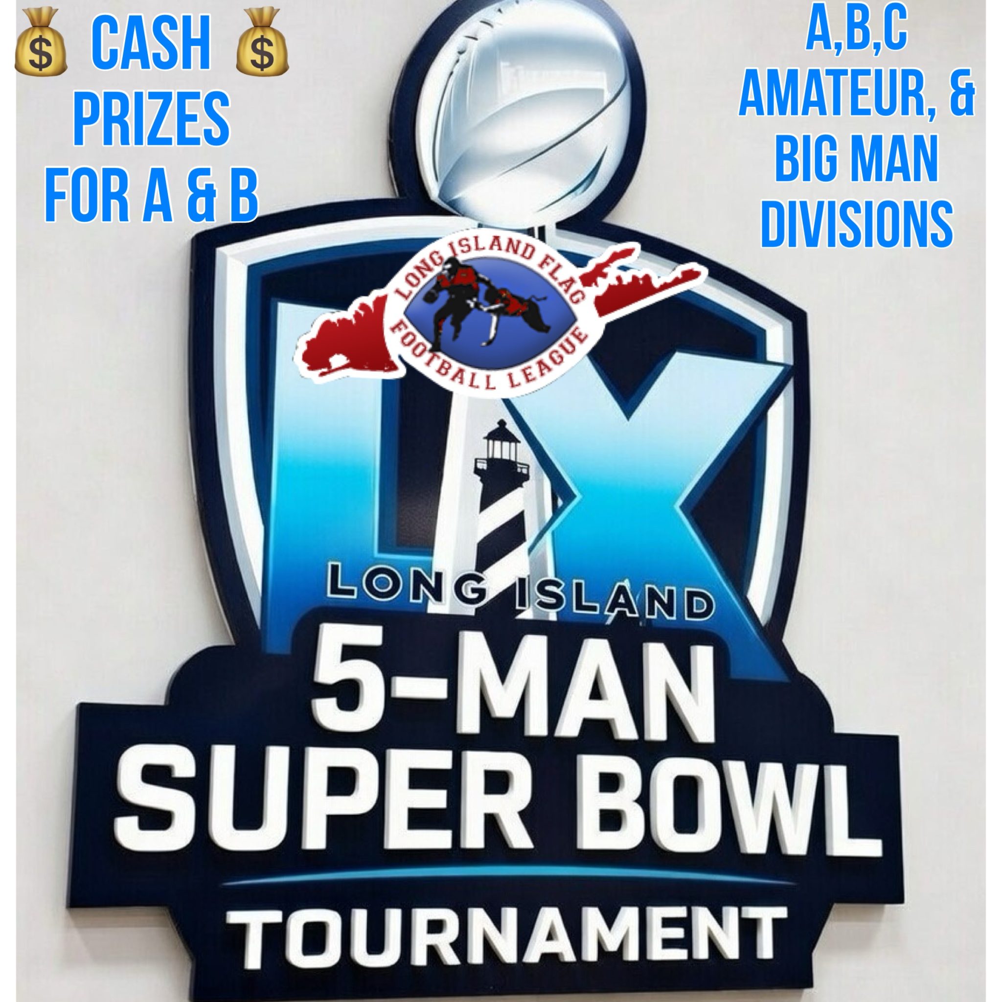 LIFFL ANNUAL SUPER BOWL SUNDAY 5-MAN TOURNAMENT – Long Island Flag Football